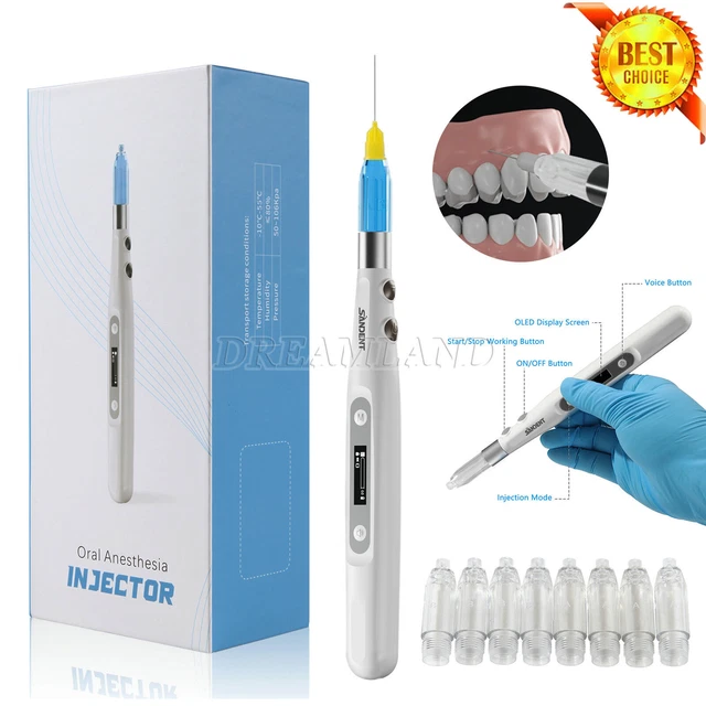DENTAL ELECTRIC PAINLESS Oral Local Anesthesia Delivery Device ...