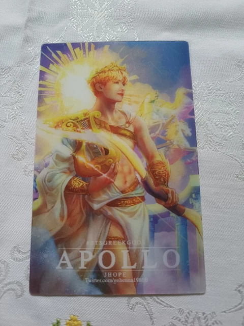 BTS J-HOPE HOSEOK Fanmade Holographic Card kpop als Apollo EUR 7,00 ...