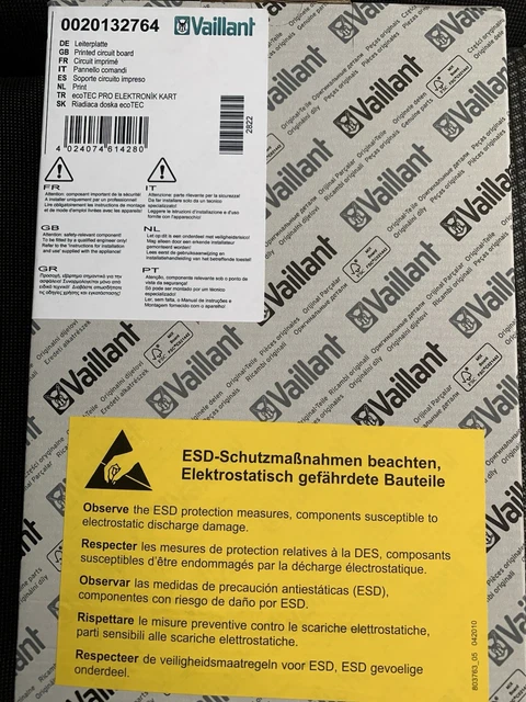 VAILLANT ECOTEC PRO 24/28 Boiler Main PCB 0020132764 £97.99 - PicClick UK