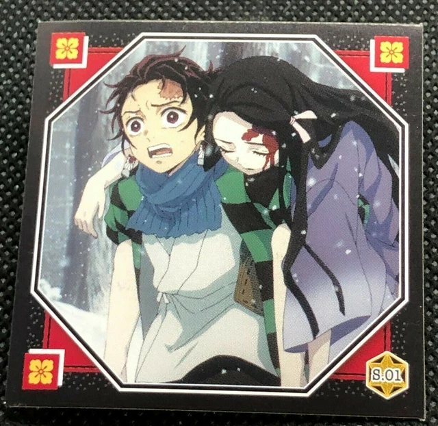 TANJIRO NEZUKO KAMADO Demon Slayer S.01 Japanese Sticker Seal From ... TANJIRO NEZUKO KAMADO Demon Slayer S.01 Japanese Sticker Seal From ...