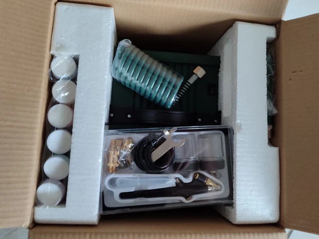 PARKSIDE AIRBRUSH KOMPLETT-SET PABK 60 B2 unbenutzt EUR 75,77 - PicClick DE