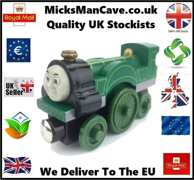 EMILY THOMAS THE Tank Engine Wooden Toy Train Magnetic Brio Compatible ...