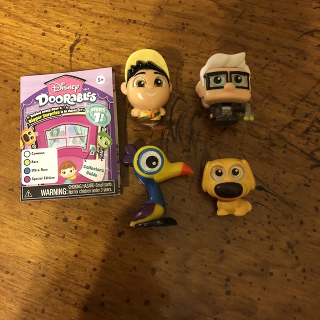 DISNEY DOORABLES-UP-SERIES 7-2 Common and 2 Rare-BIN-surprise Doorable ...