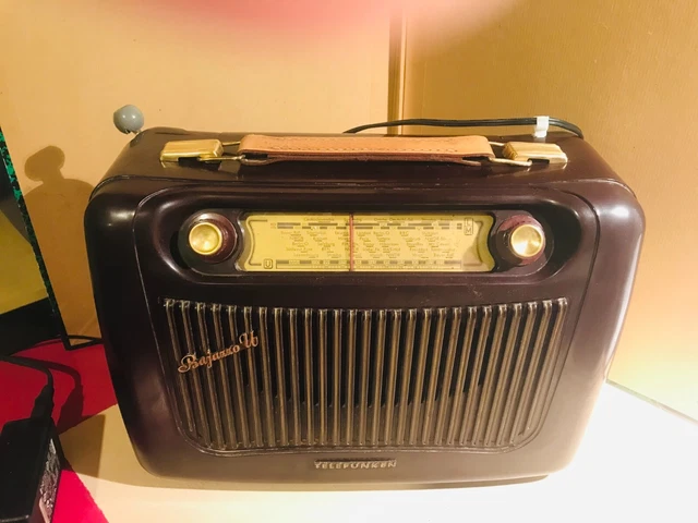 RADIO VINTAGE TELEFUNKEN bakelite avec module FM bluetooth ..++ EUR 80 ...