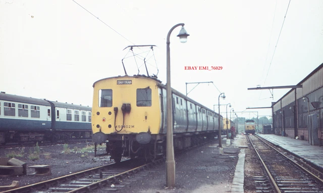 ORIGINAL 35MM SLIDE: Class 506 EMU and a Class 50 @ Reddish TMD Open ...