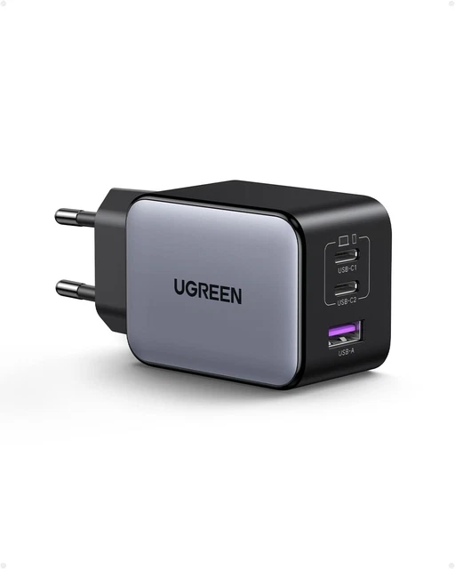 NEXODE X 65W USB-C Ladegerät Mini PD Netzteil 3-Port GaN Charger ...