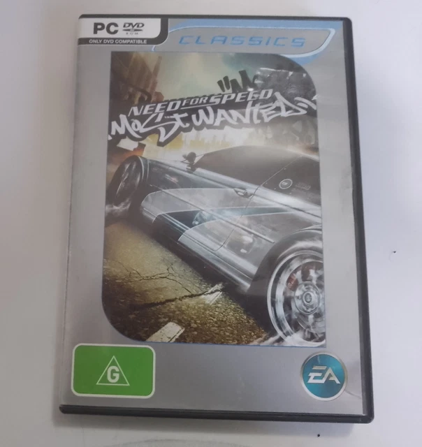 NEED FOR SPEED Most Wanted PC Game EA Classics Complete With Manual $33.95 - PicClick AU