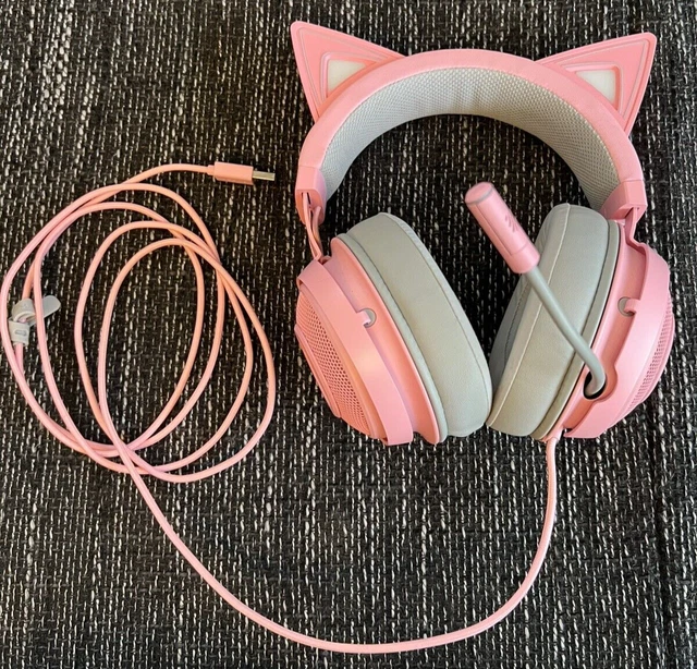RAZER KRAKEN KITTY V1 Gaming Headset Quartz Edition Pink - gebraucht ...