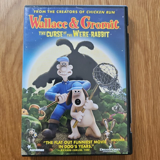 WALLACE AND GROMIT: The Curse of the Were-rabbit (DVD) EUR 11,47 - PicClick FR