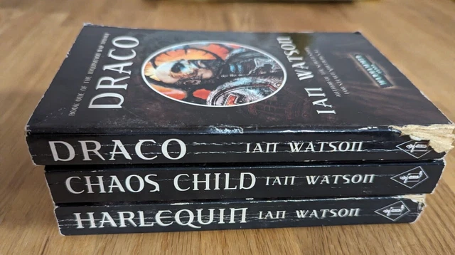 DRACO, HARLEQUIN & Chaos Child (Inquisition War Trilogy, WH 40K, GW ...