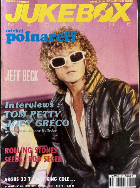 JUKE BOX MAGAZINE n°60, Michel Polnareff, Jeff Beck, Tom Petty, Bob ...