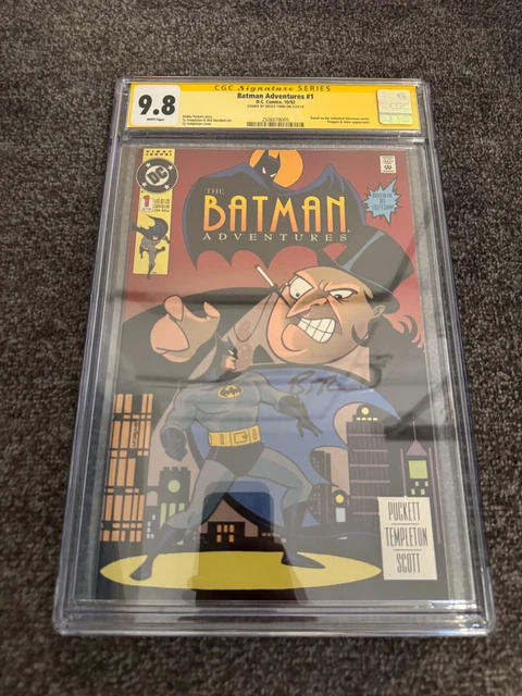 BATMAN ADVENTURES #1 CGC 9.8 Animated Series DC Comics 1992 Signature ...