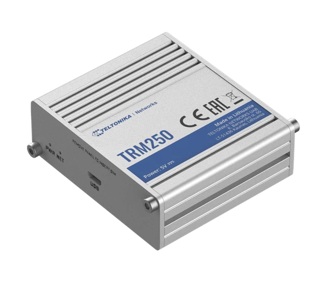TELTONIKA TRM250 - Industrial Cellular modem with multiple LPWAN ...