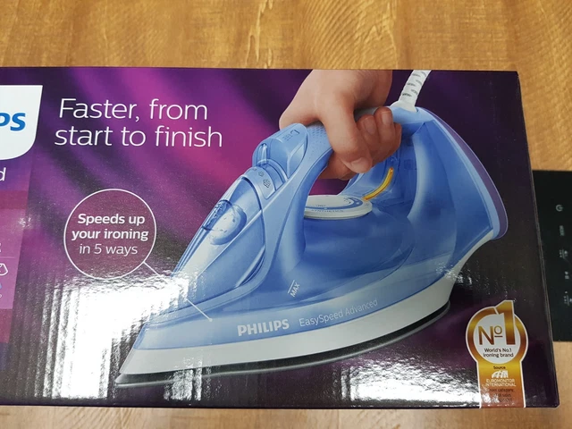 PHILIPS EASYSPEED ADVANCED Steam Iron GC2676/29 Blue £25.00 - PicClick UK