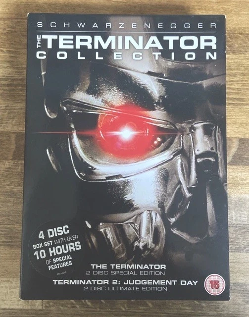 THE TERMINATOR COLLECTION: Terminator 1 & 2 Arnold Schwarzenegger 2003 ...