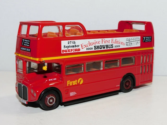 EFE AEC RMC Routemaster Open Top First London Route 7 Showbus 2009 1/76 ...