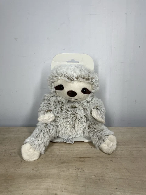 WARMIES MARSHMALLOW SLOTH Plush Junior Size, Fully Microwavable and ...