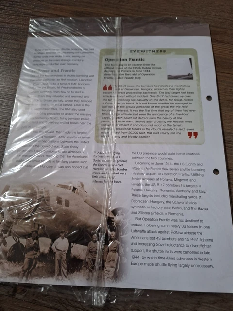 BUILD THE LANCASTER Bomber Model Sealed Magazine Issue 24 Hachette ...