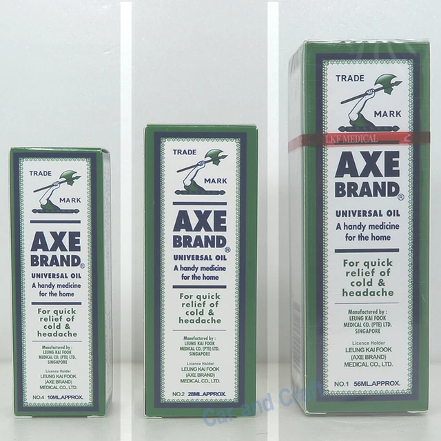 AXE BRAND UNIVERSAL Oil Massage Mal Froid Douleur Insecte Piqûres ...