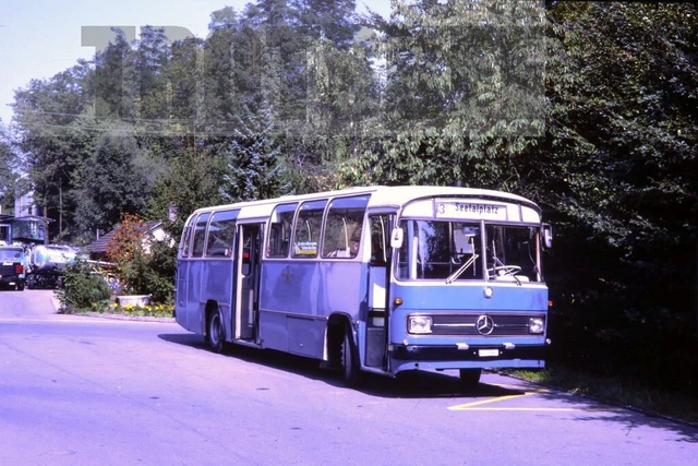 35MM SLIDE SWITZERLAND Luzern Single Decker Bus LU 15061 1985 Original ...