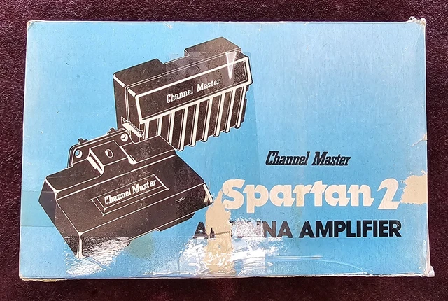 CHANNEL MASTER 0063C Mast Mounted Preamplifier with Mount & Remote ...