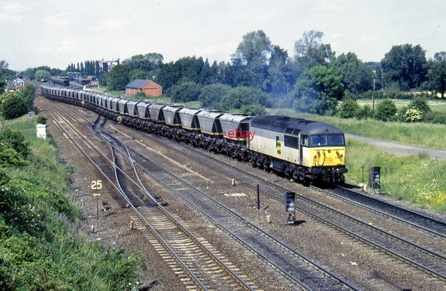 ORIGINAL 35MM SLIDE BR Class 56 no.56021 at Milford +rights for use £1. ...