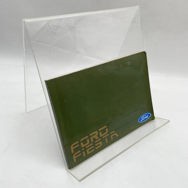 MANUALE DI FUNZIONAMENTO E Manutenzione Ford Fiesta 1987 Oldtimer EUR ...