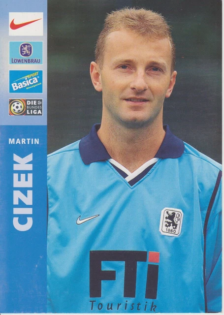 AUTOGRAMMKARTE VON MARTIN Cizek von TSV 1860 München ohne Unterschrift ...