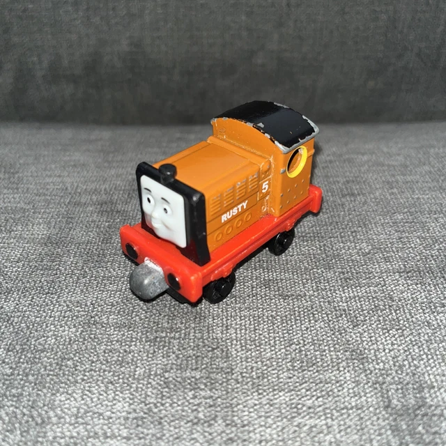 THOMAS & FRIENDS Take & Play Along Train Tank Diecast Metal - Rusty #5 ...