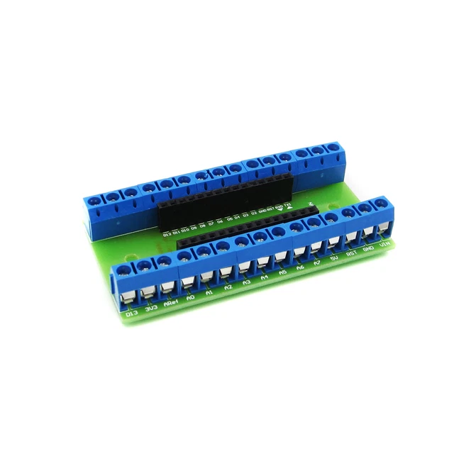 NANO TERMINAL ADAPTER for the Arduino V3.0 AVR ATMEGA328P AU Module ...