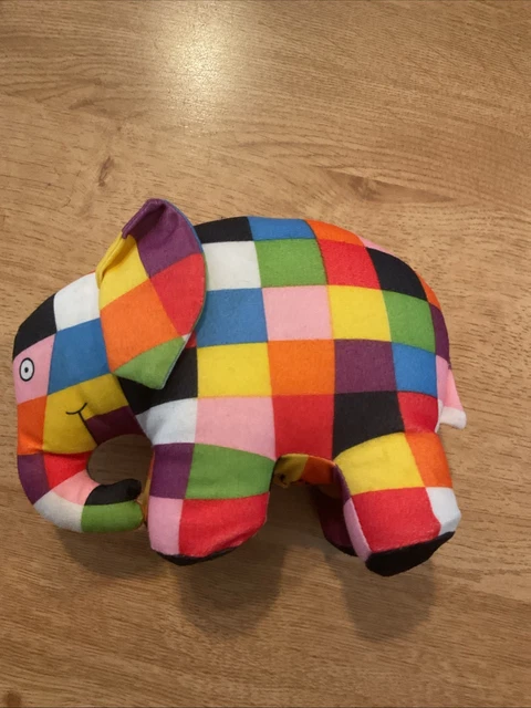 ELMER THE ELEPHANT Plush Soft Toy Book Character £5.99 - PicClick UK