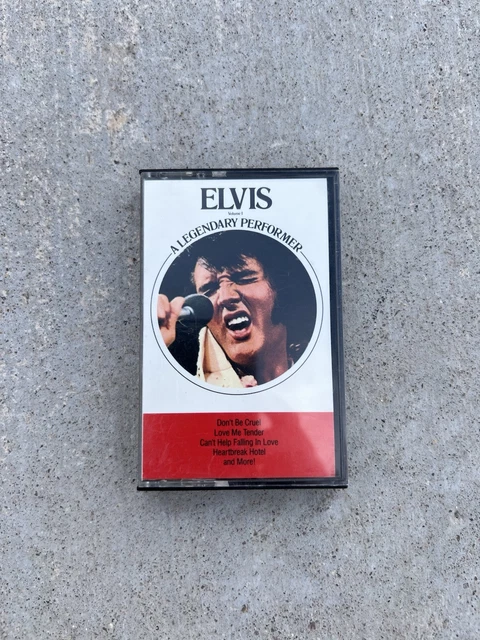 ELVIS PRESLEY CASSETTE Tape A Legendary Performer By Elvis Presley Volume 1 £6.51 - PicClick UK