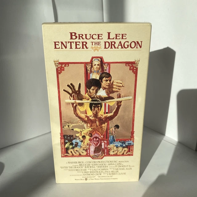 BRUCE LEE ENTER the Dragon 1973 (VHS, 1993) Warner Bros $14.99 - PicClick CA
