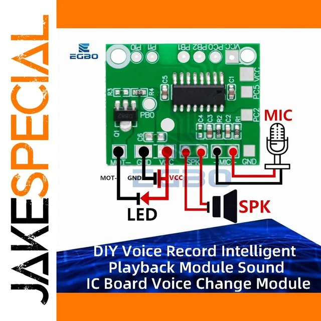 JAKESPECIAL – DIY Voice Record Sound Module for Projects EUR 23,99 ...