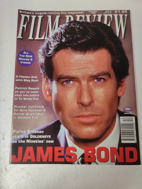 FILM REVIEW MAG 1995 Dec PIERCE BROSNAN/Meg Ryan/Patrick Swayze/ Gene ...