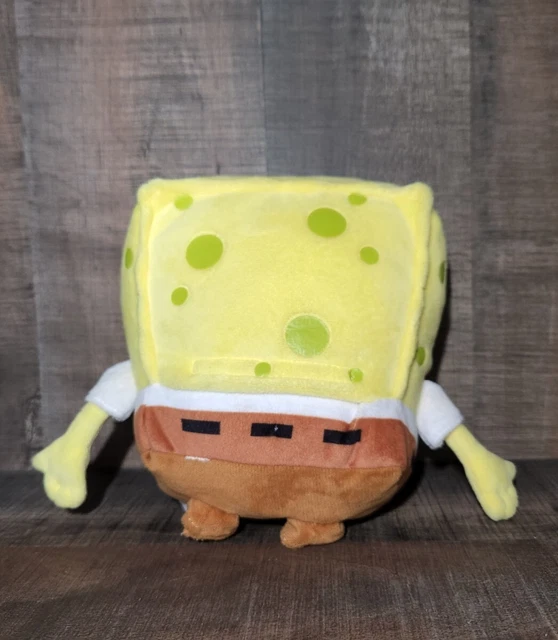 SPONGEBOB SQUAREPANTS TALKING Burping Plush Doll Toy Nickelodeon Show £ ...