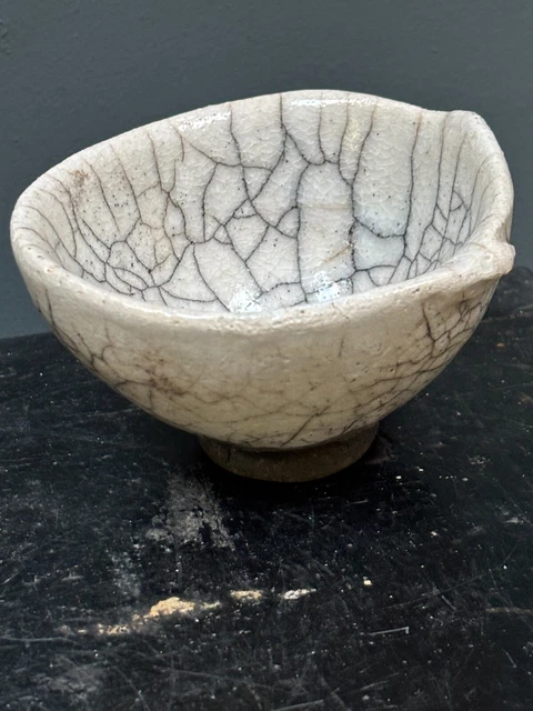 SMALL RAKU STUDIO Pottery Bowl with makers mark £15.28 - PicClick UK