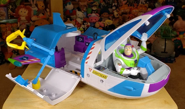 TOY STORY BUZZ Lightyear Star Command Spaceship Toy Disney Pixar **READ ...