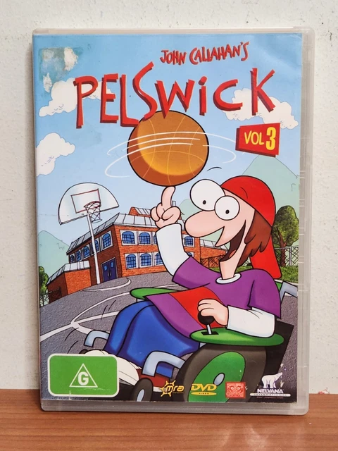 PELSWICK VOLUME 3 R4 DVD - John Callahan animated comedy Ex Rental $17. ...