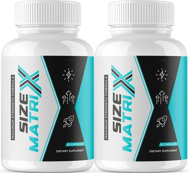 2 PACK - Size Matrix - Size Matriz 120 Capsules Men Supplement $147.95 ...
