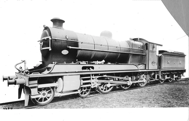 HIGHLAND RAILWAY - CLAN GOODS 4-6-0 No. 78 EX WORKS - VINTAGE IMAGE ...