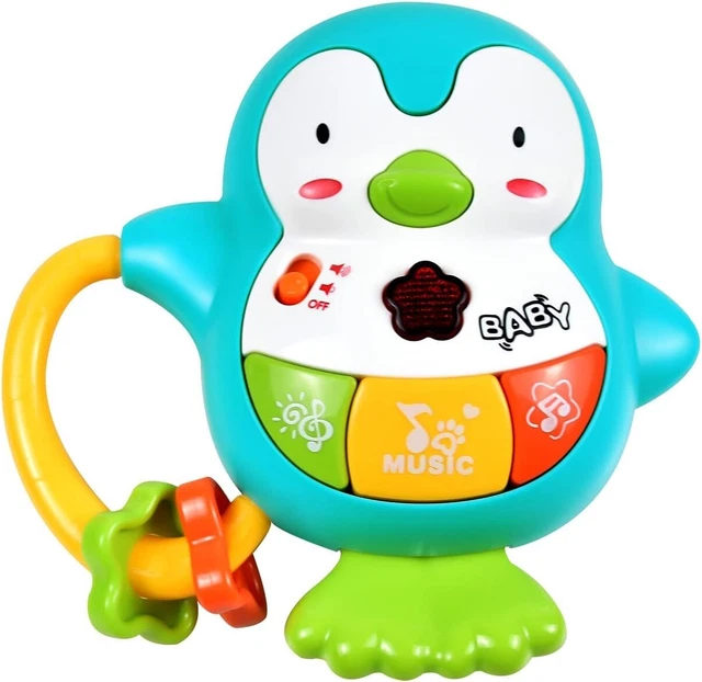TUKO BABY TOYS 6 to 12 Months, Music Sounds Penguin Toy £14.99 ...