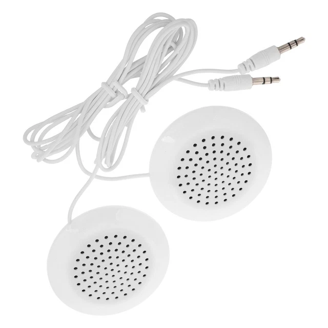 2 PCS SPEAKERS Pillow with Mini Stereo for Phone Portable Tablet £7.49 ...