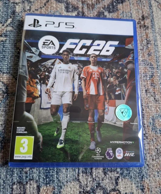 EA SPORTS FC 26 PS5 Disc Pre-Order Release Date 26/09/25 Free Fast ...
