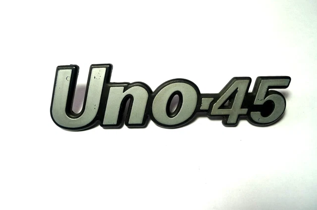 LOGO FIAT UNO 45 sigle monogramme emblème ancien origine vintage EUR 9 ...