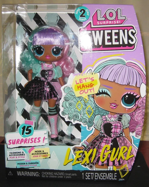 LOL SURPRISE TWEENS Series 2 Lexi Curl *Brand New International Box ...