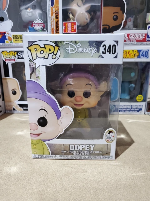 DISNEY SNOW WHITE & The Seven Dwarfs 80 Yrs Dopey Pop Vinyl #340 $32.95 ...