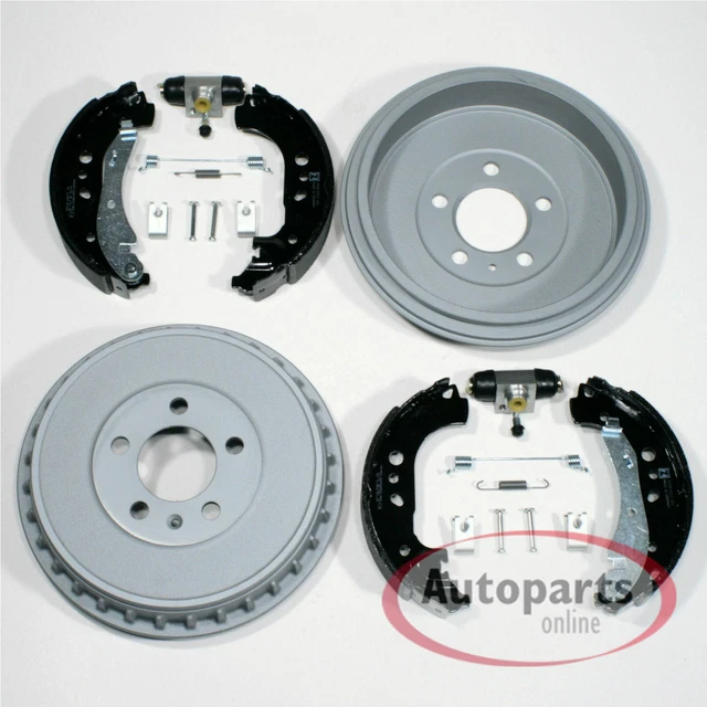 FÜR AUDI A1 [GBA GBH] - Bremstrommel Bremsbacken Zubehör Radzylinder hinten EUR 199,00 - PicClick DE