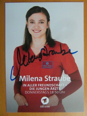 AUTOGRAMMKARTE MILENA STRAUBE Autogramm Die jungen Ärzte EUR 2,60 ...