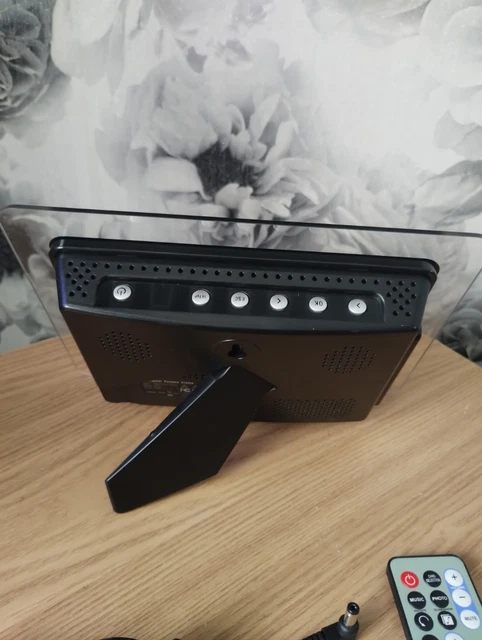 7” DIGITAL PICTURE Frame Black and perspex Design dpf7j £13.99 ...